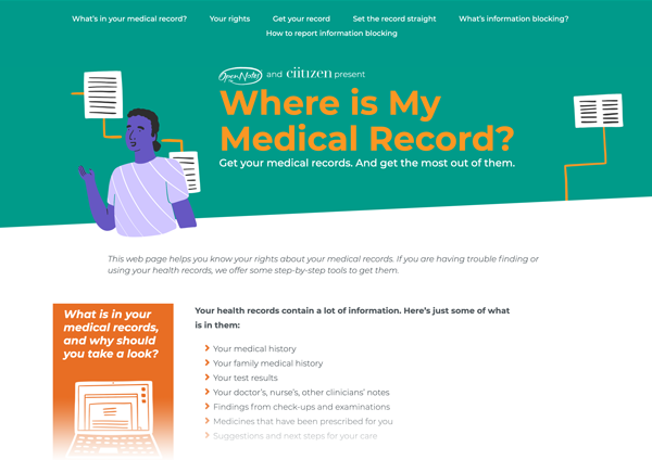 OpenNotes and Ciitizen launch online resource to help patients better ...